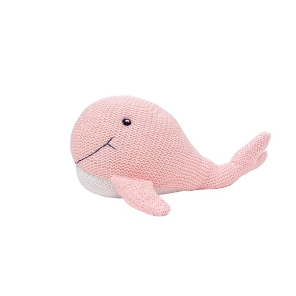 Nantucket Baby | Toys | Nwt Nantucket Baby Pink Whale Rattle | Poshmark